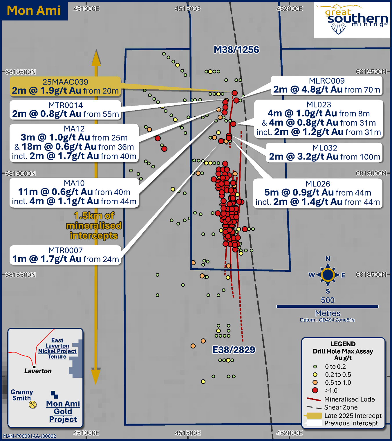 Mon Ami – Significant Interceptions 2026 – Great Southern Mining Limited